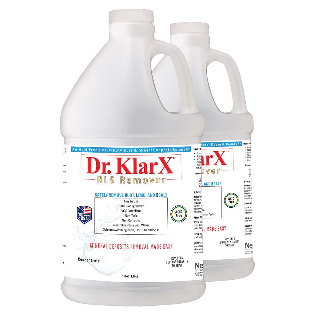 Dr. KlarX™ RLS Remover Makes 128 Quart Bottles - Rust, Lime, Scale ...