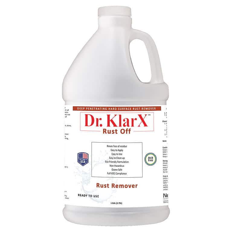 Dr. KlarX™ Rust Off - RTU - Rust Remover - (1-Gallon) - NewEraSOS