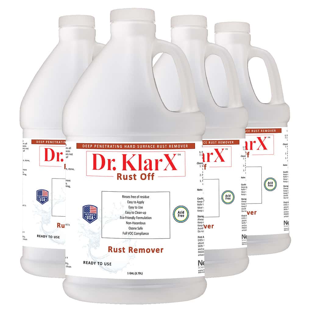 Dr. KlarX™ Rust Off - RTU - Rust Remover - (4/1-Gallon) - NewEraSOS