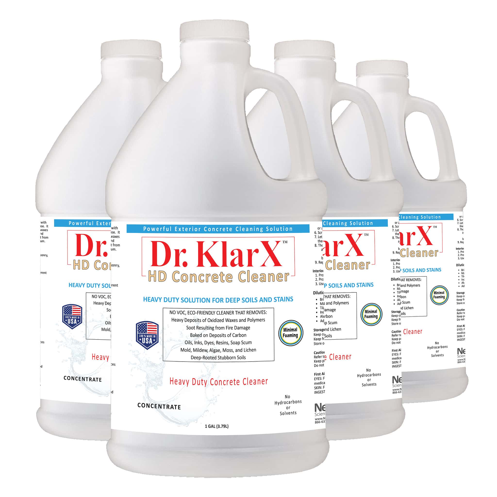 Dr. KlarX™ HD Concrete Cleaner - Heavy-Duty Solution For Deep Concrete ...