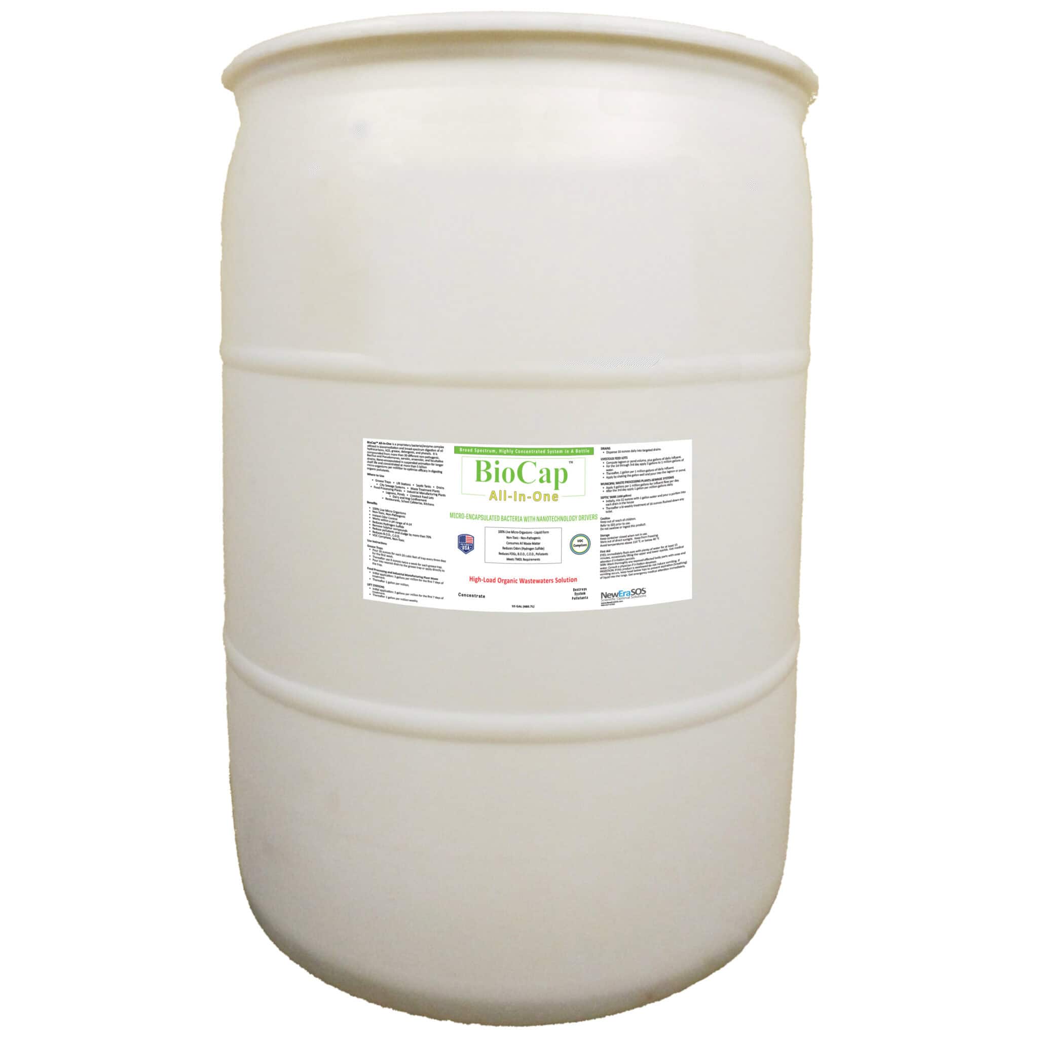 BioCap™ All-in-One - From Sludge To Sparkle—Naturally - Concentrate (55 ...